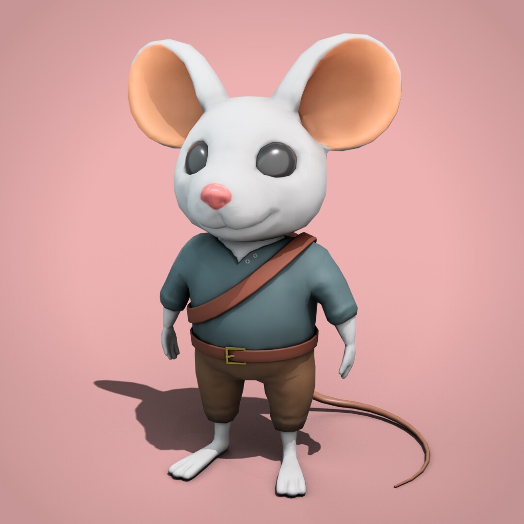 ArtStation - Mouse Explorer Character