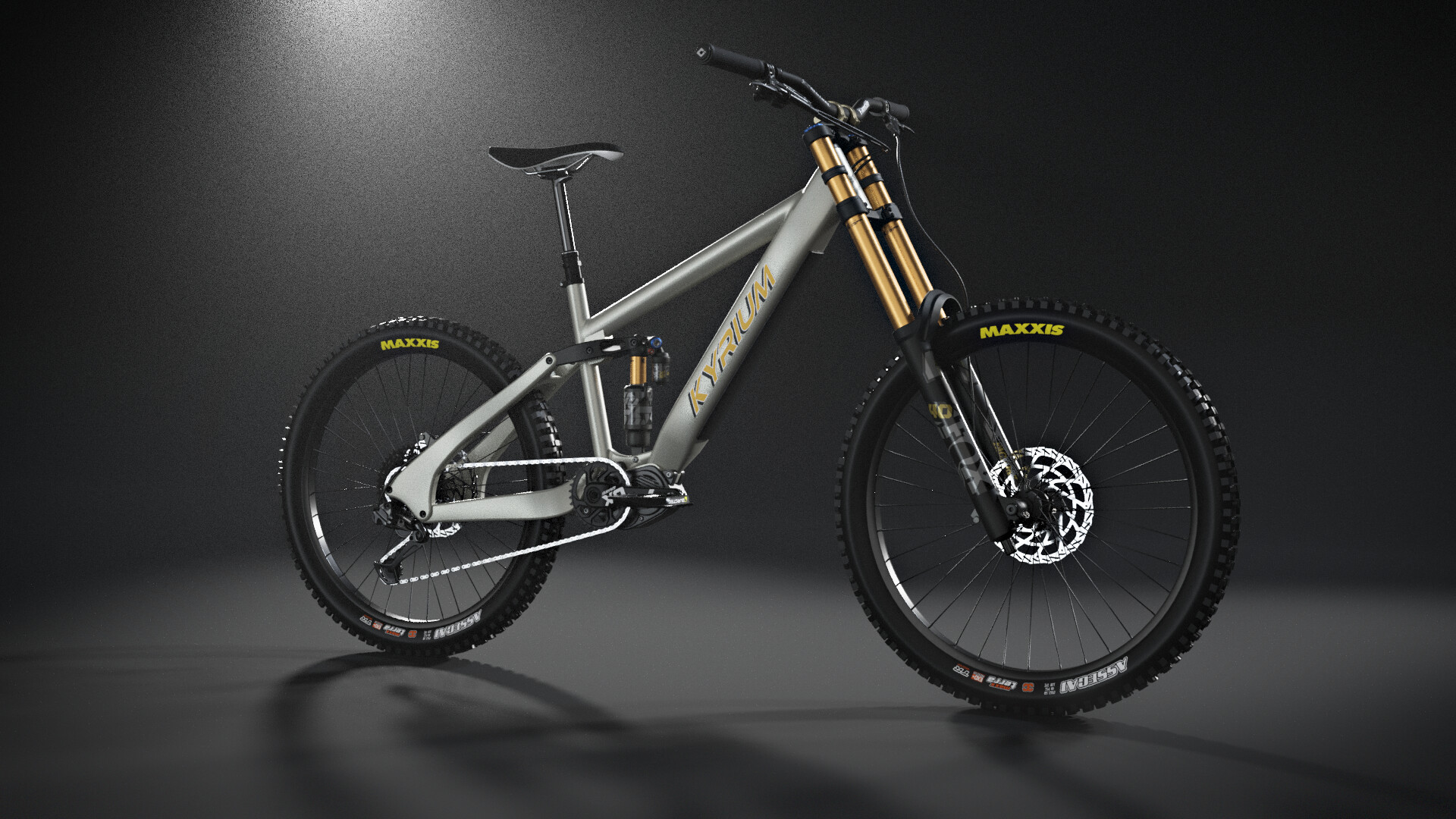 ArtStation - Kyrium DH-E Concept Mountain Bike