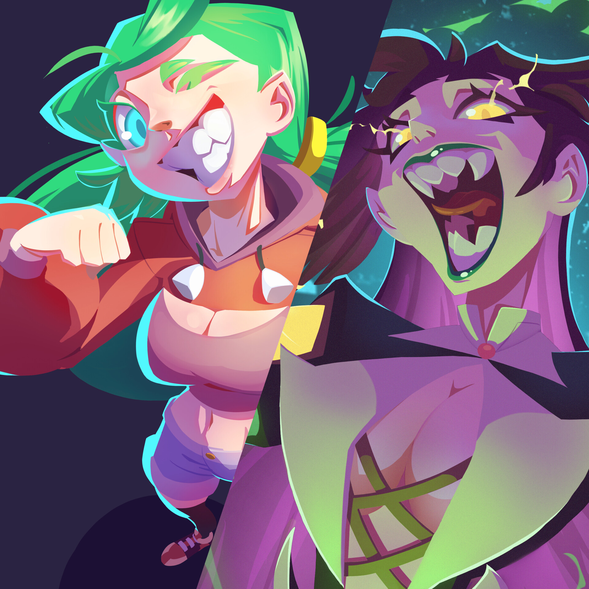 ArtStation - Double Witch