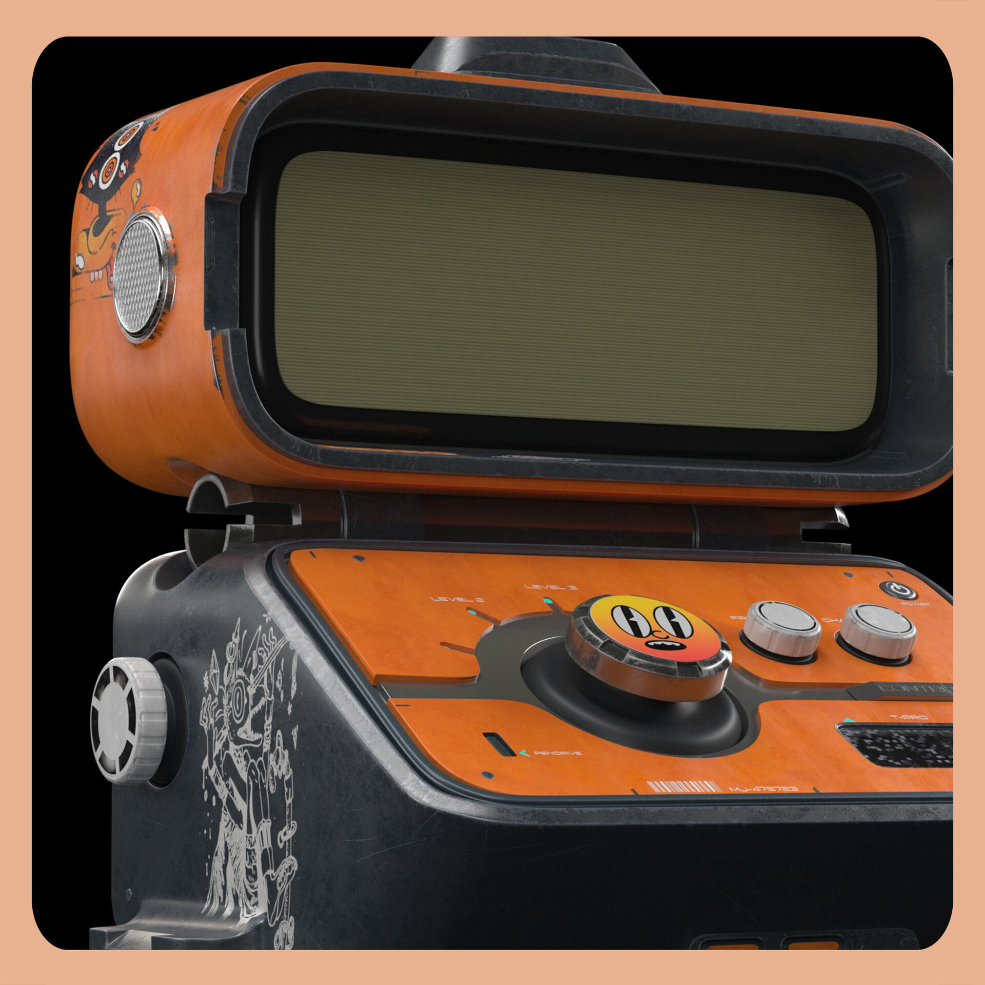 ArtStation - Sci-fi Controller PC V8