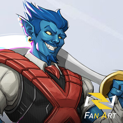 ArtStation - Nightcrawler - Marvel Rivals Concept Art