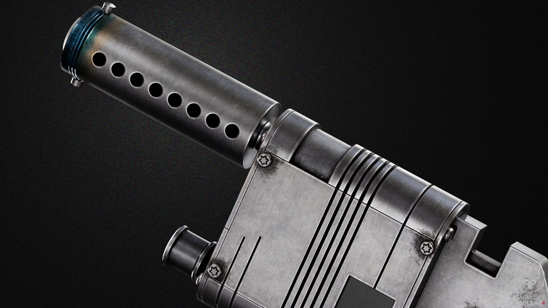 ArtStation - Rey's NN14 Blaster: Star Wars 3D Prop