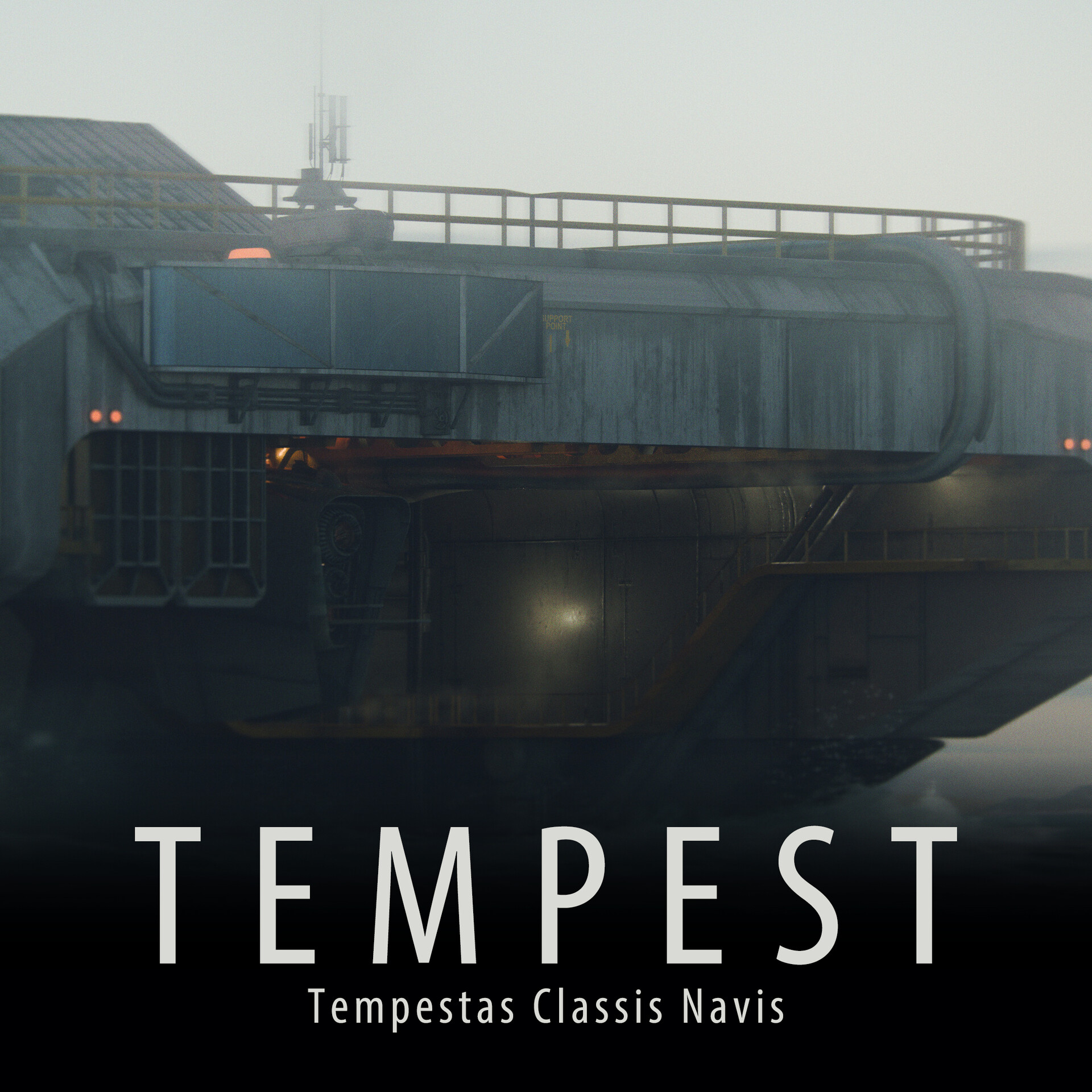 ArtStation - Tempest Class Carrier