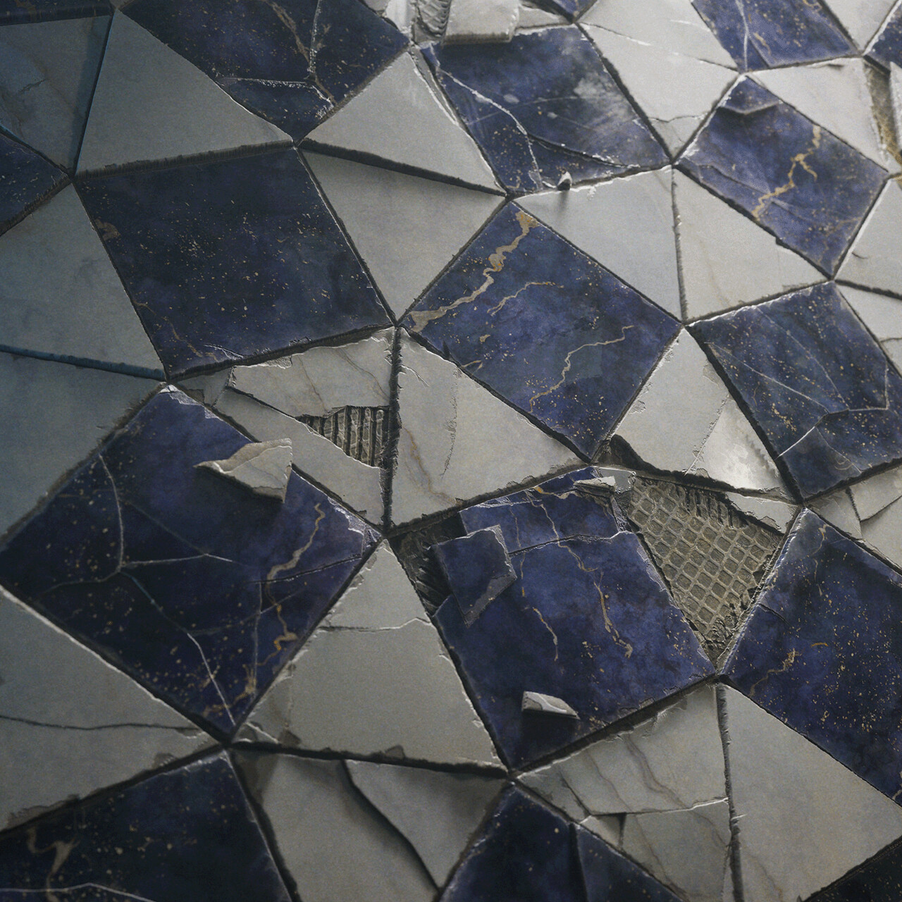 ArtStation - Astrus Blue Marble Tile