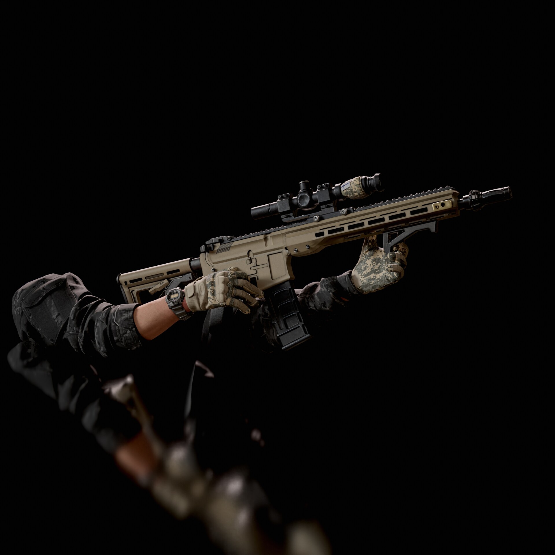 ArtStation - SAKO military rifle