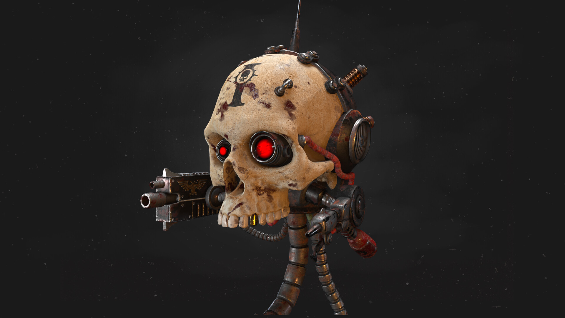 ArtStation - Servo Skull