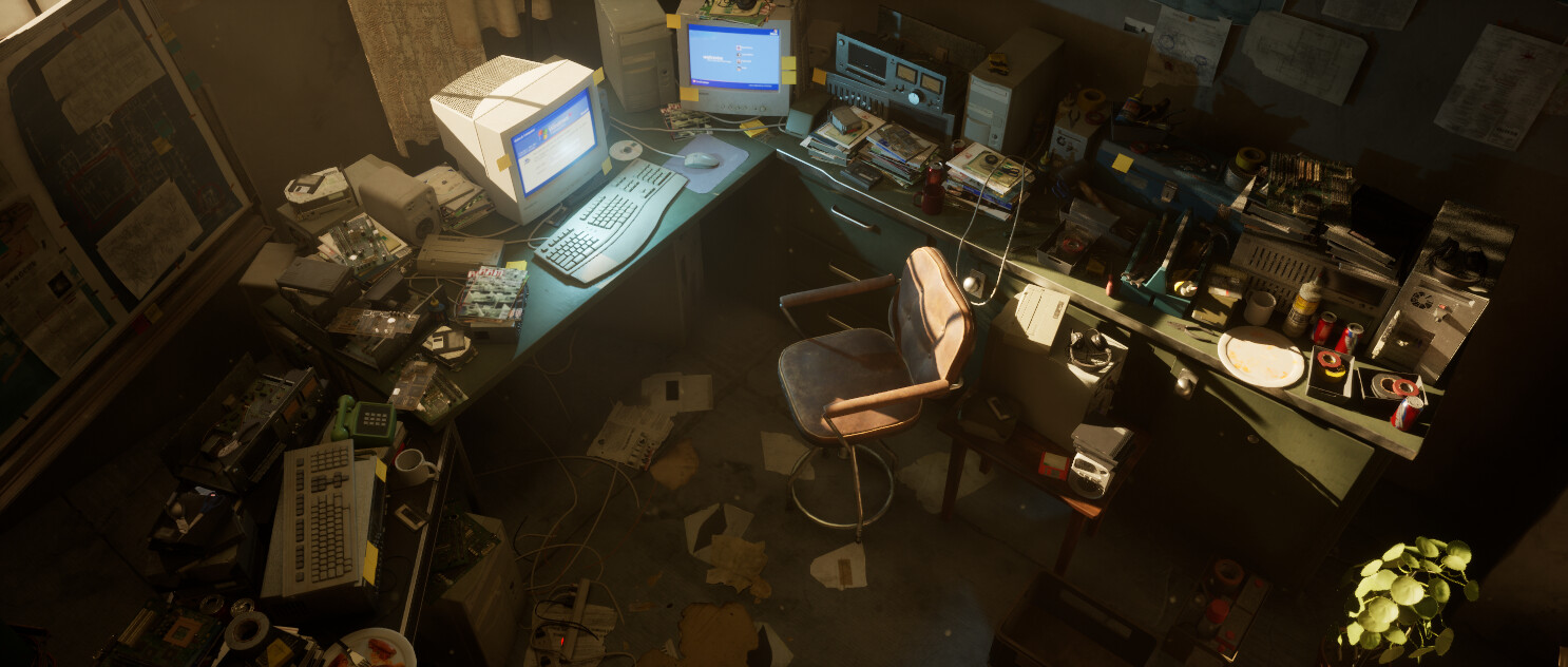 ArtStation - The Room-Interior real time rendering-Unreal Engine project