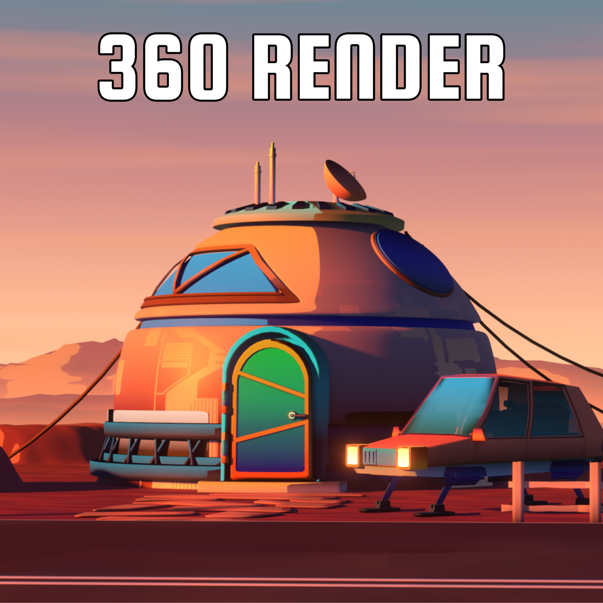 ArtStation - Morning planet