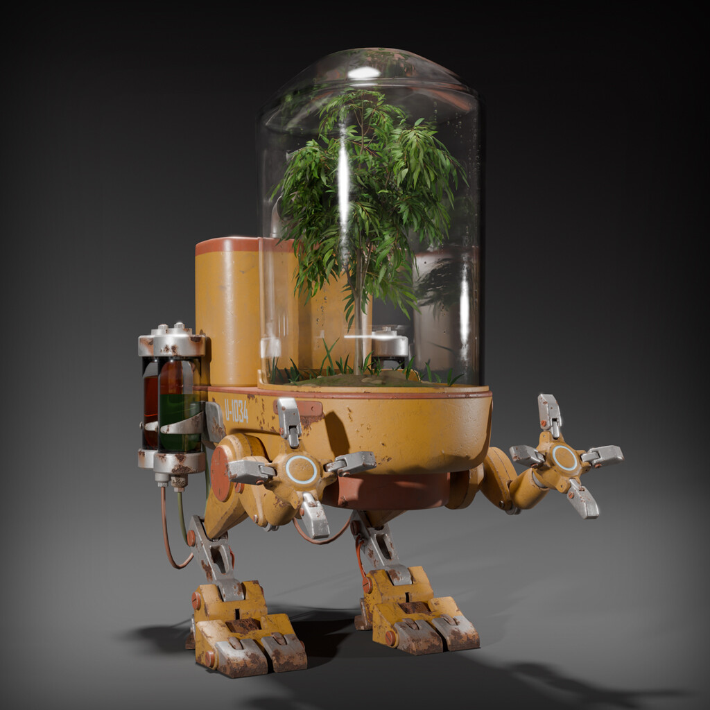 ArtStation - Terrarium Bot
