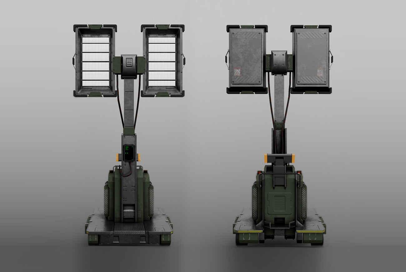 ArtStation - Cloud Imperium Professional Brief - Mobile Light rig