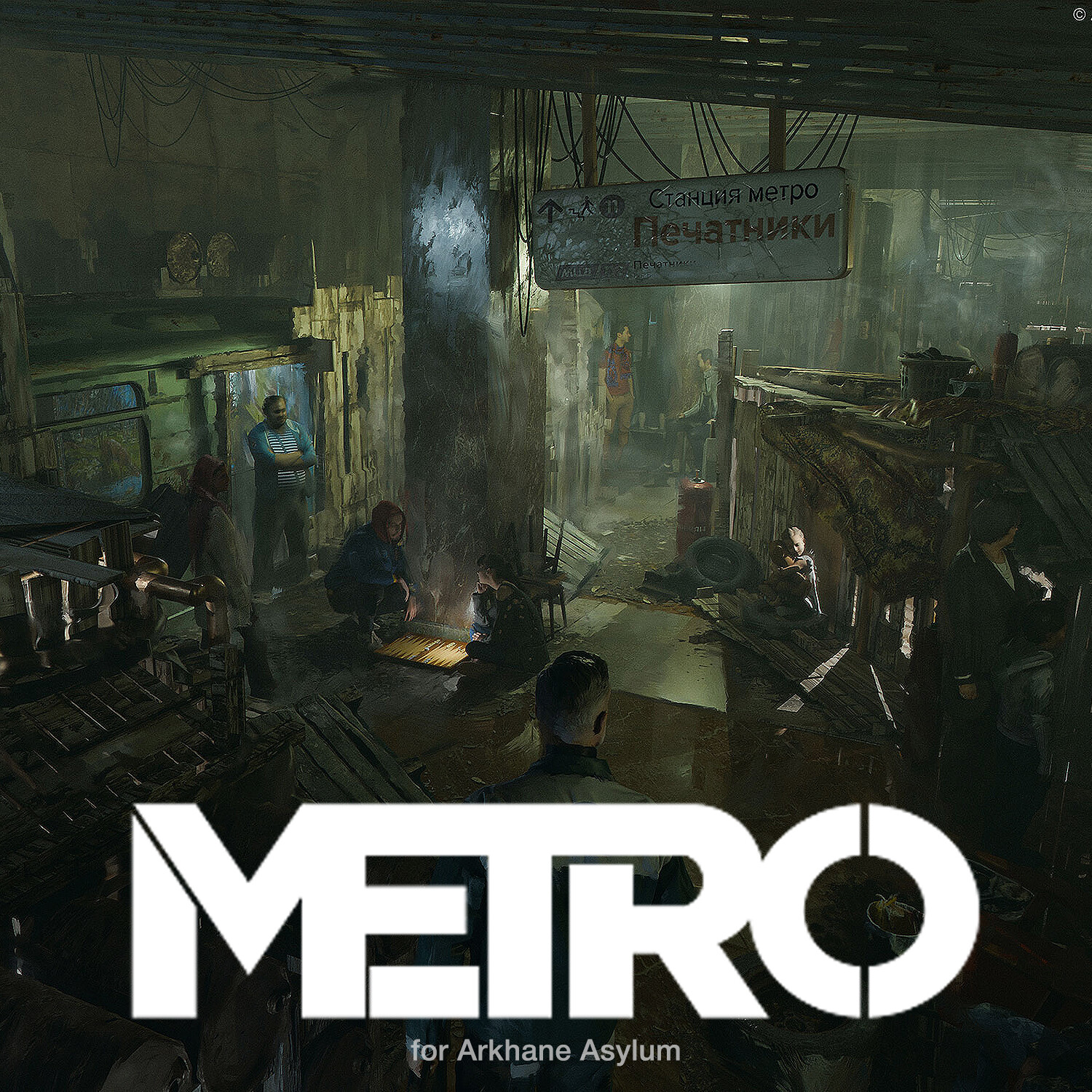 ArtStation - Metro illustrations for board game