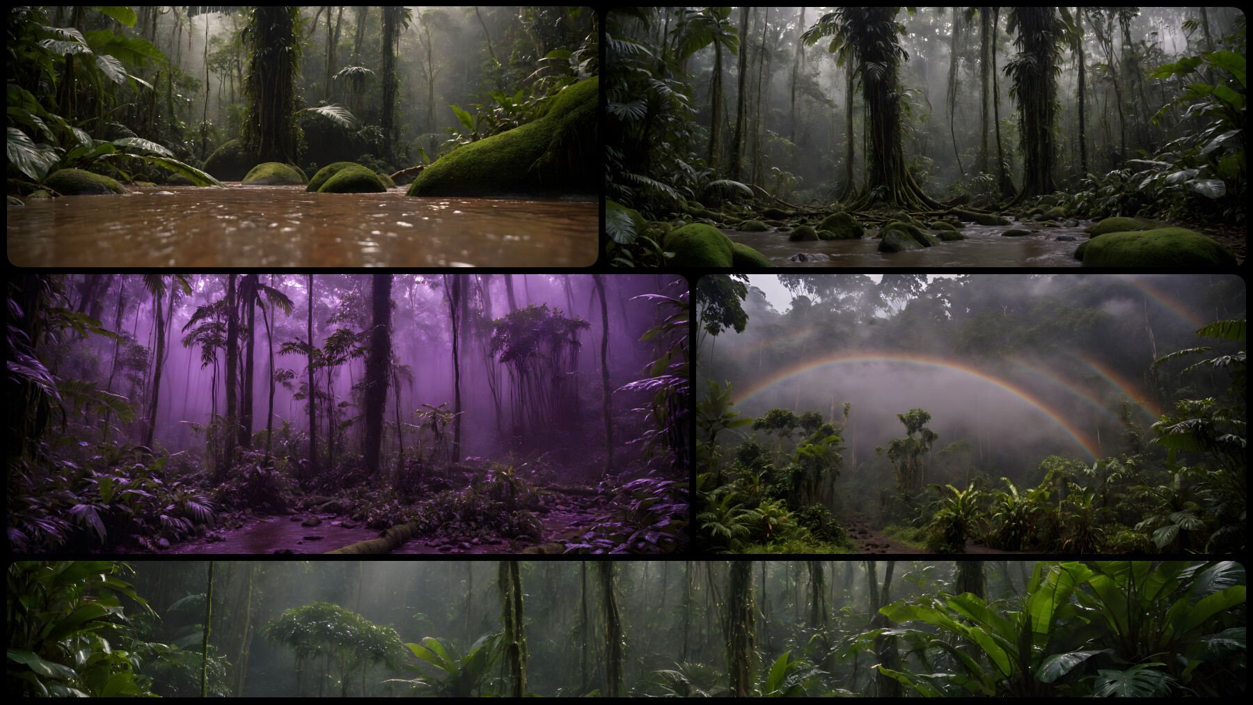 ArtStation - +100 Amazon RainForests | 8K Resolution | Wallpapers Vol.06
