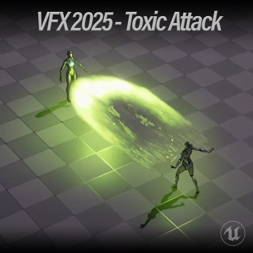 ArtStation - VFX [2025] - Hack 'n' Slash Toxic Attack