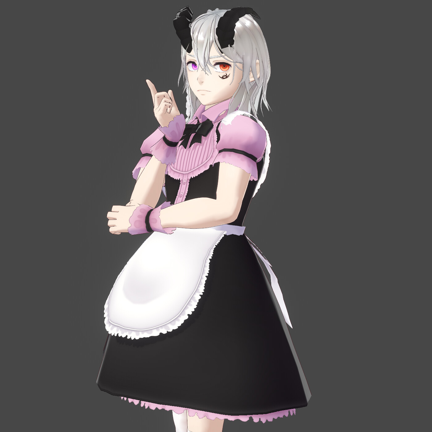 ArtStation - [VROID] 3D model rework