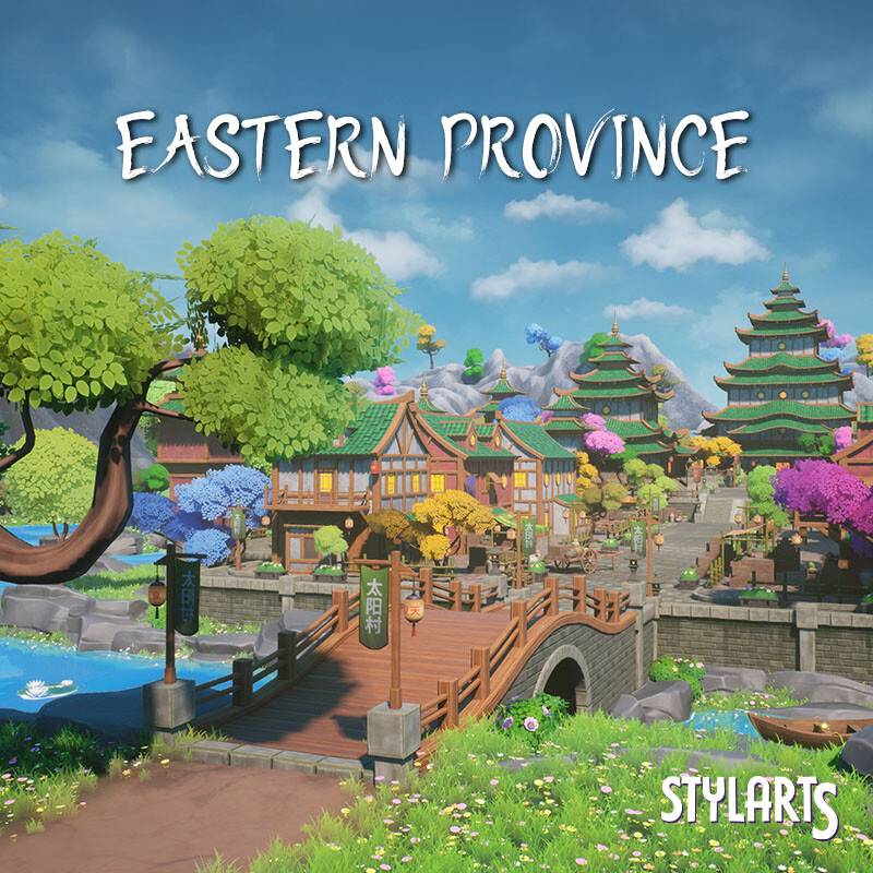 ArtStation - Stylized Eastern Province