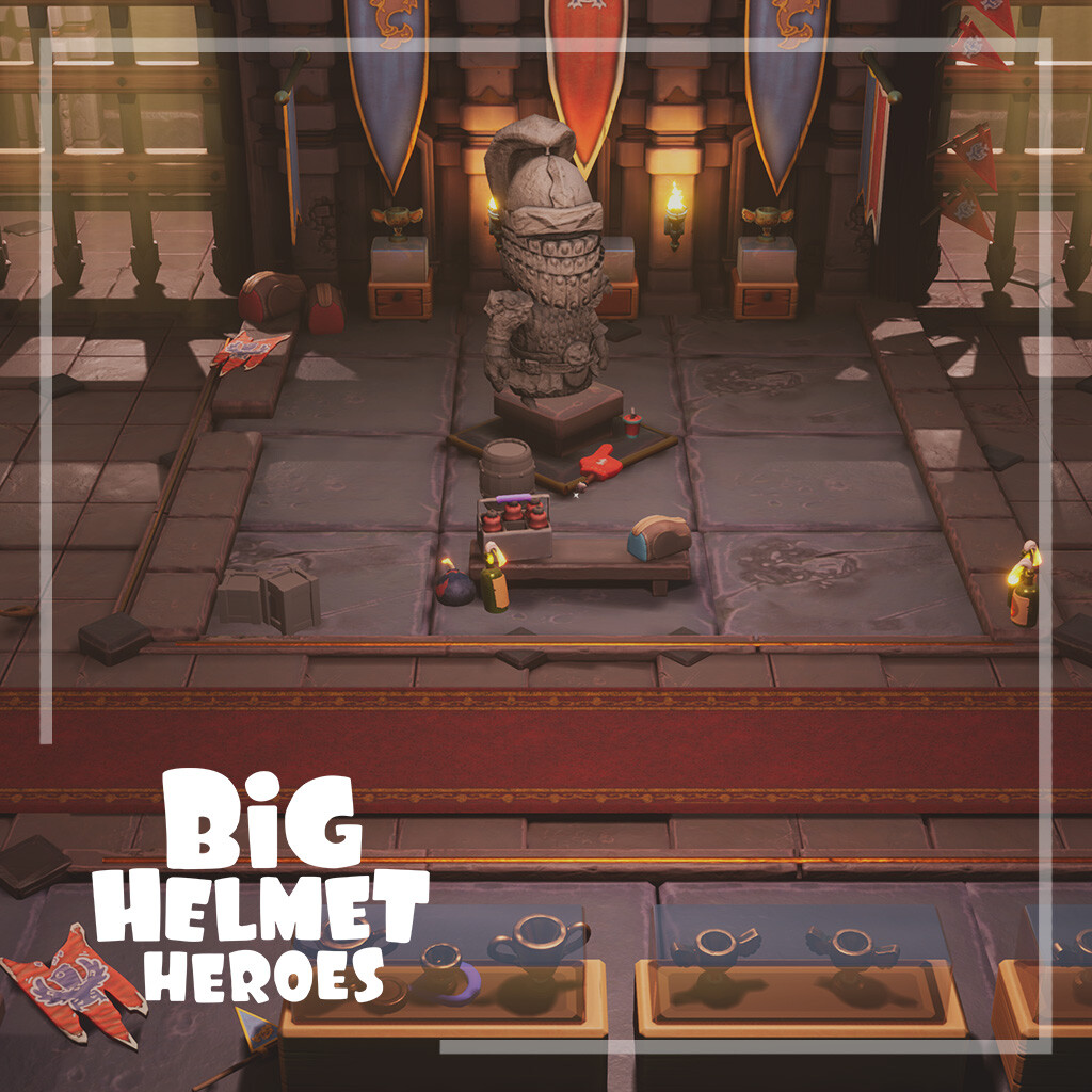 ArtStation - Big Helmet Heroes - Heroes World Assets 03