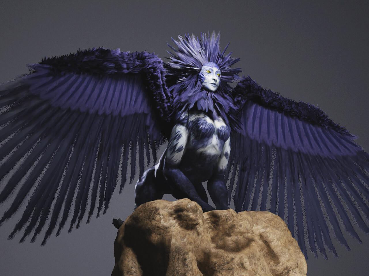 ArtStation - Sphinx 3D Character