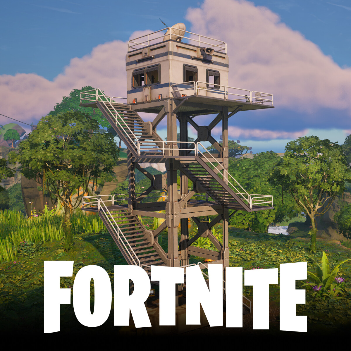 ArtStation - Fortnite: The Explorers Base and Watchtower Environments