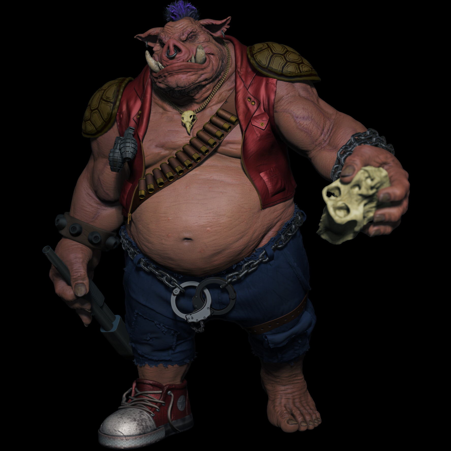 ArtStation - BEBOP - TMNT Fan Art