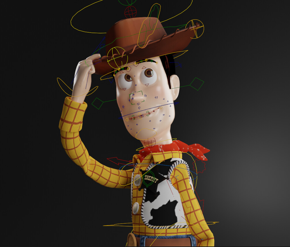 Burak Karaoglan - Woody Rig For Blender