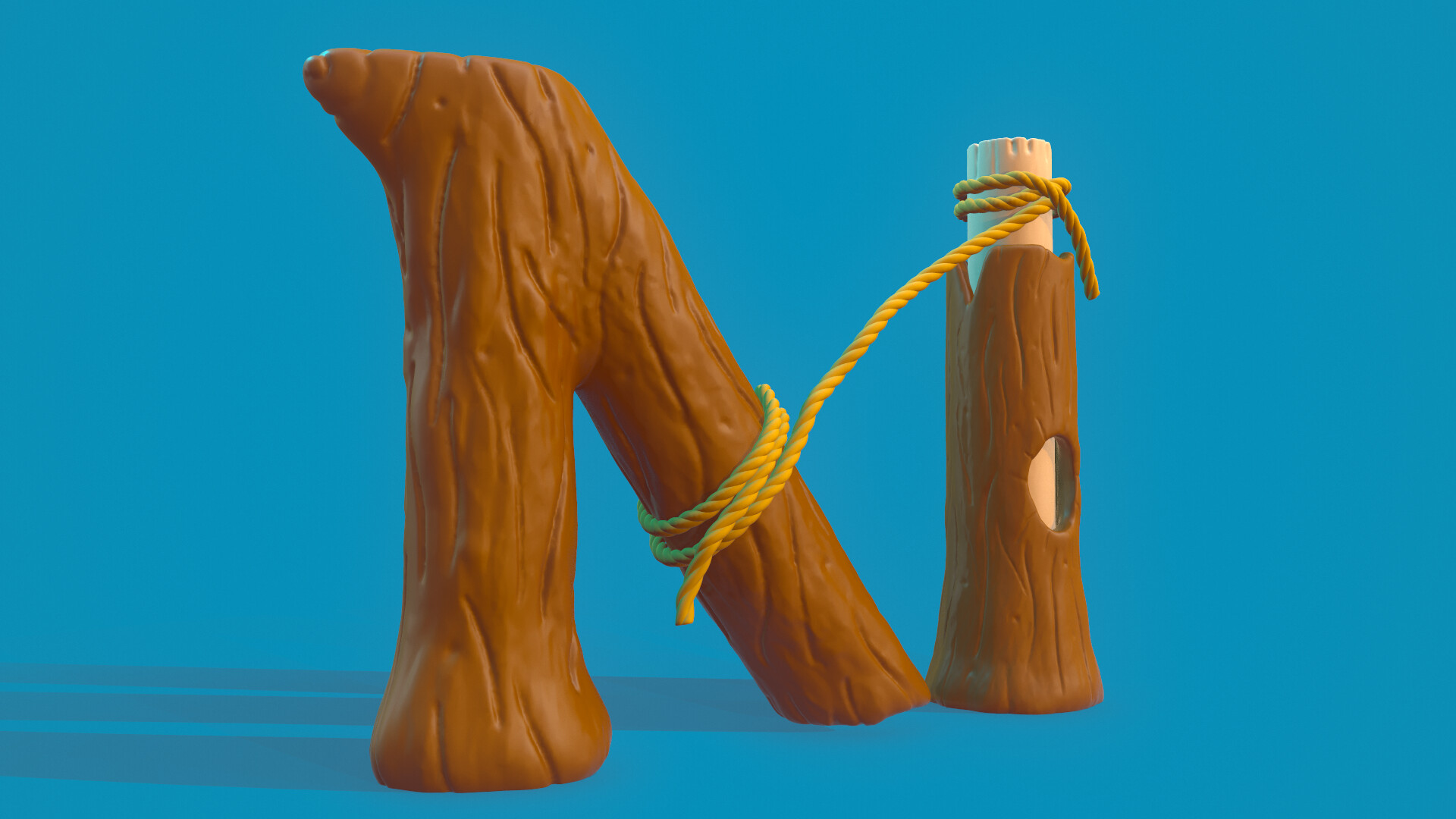 ArtStation - Letter - 3D Modelling