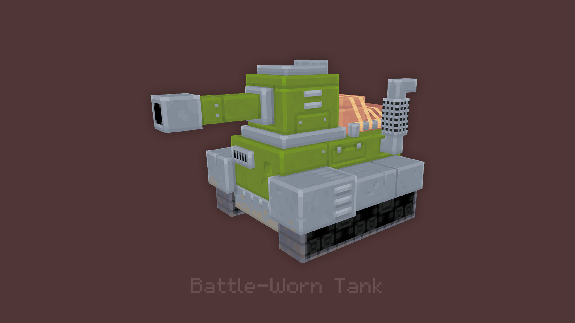 ArtStation - Battle-Worn Tank