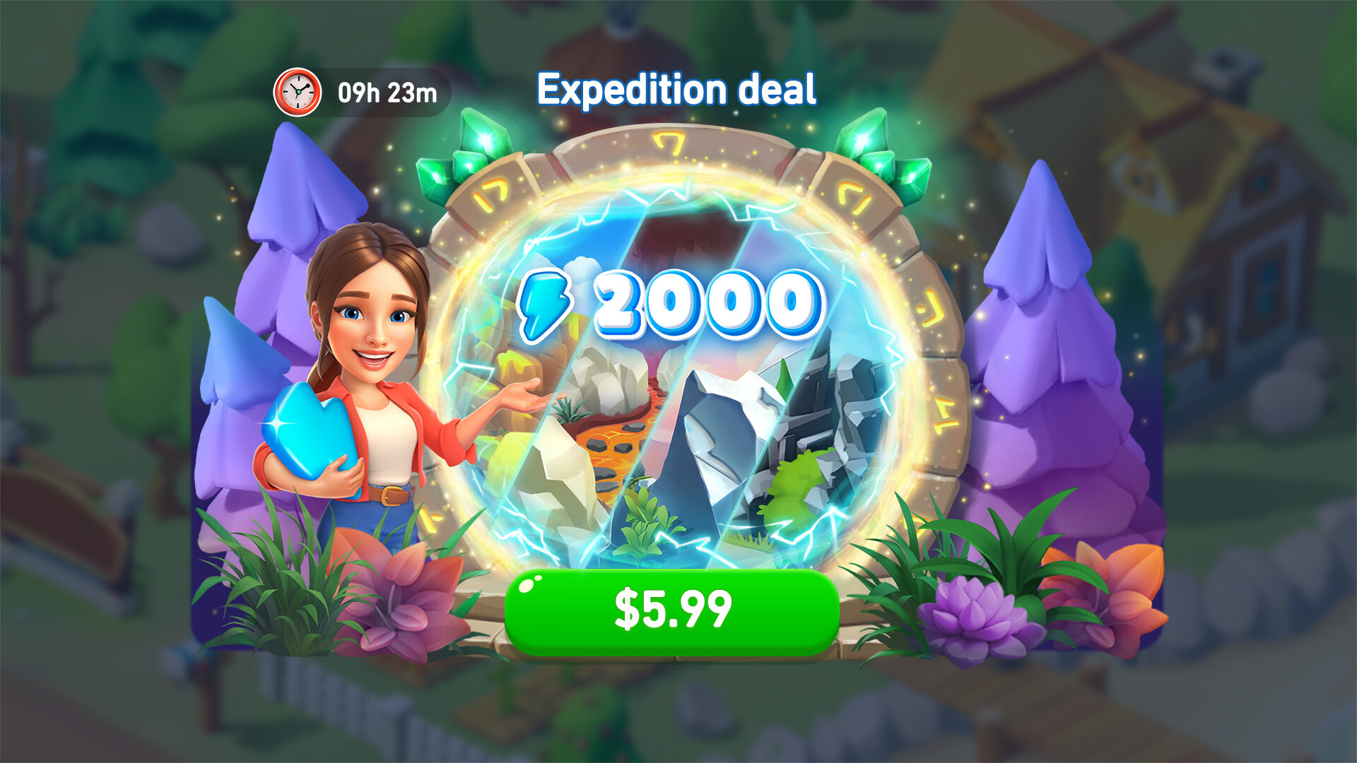 ArtStation - Magic portal (Game offer)