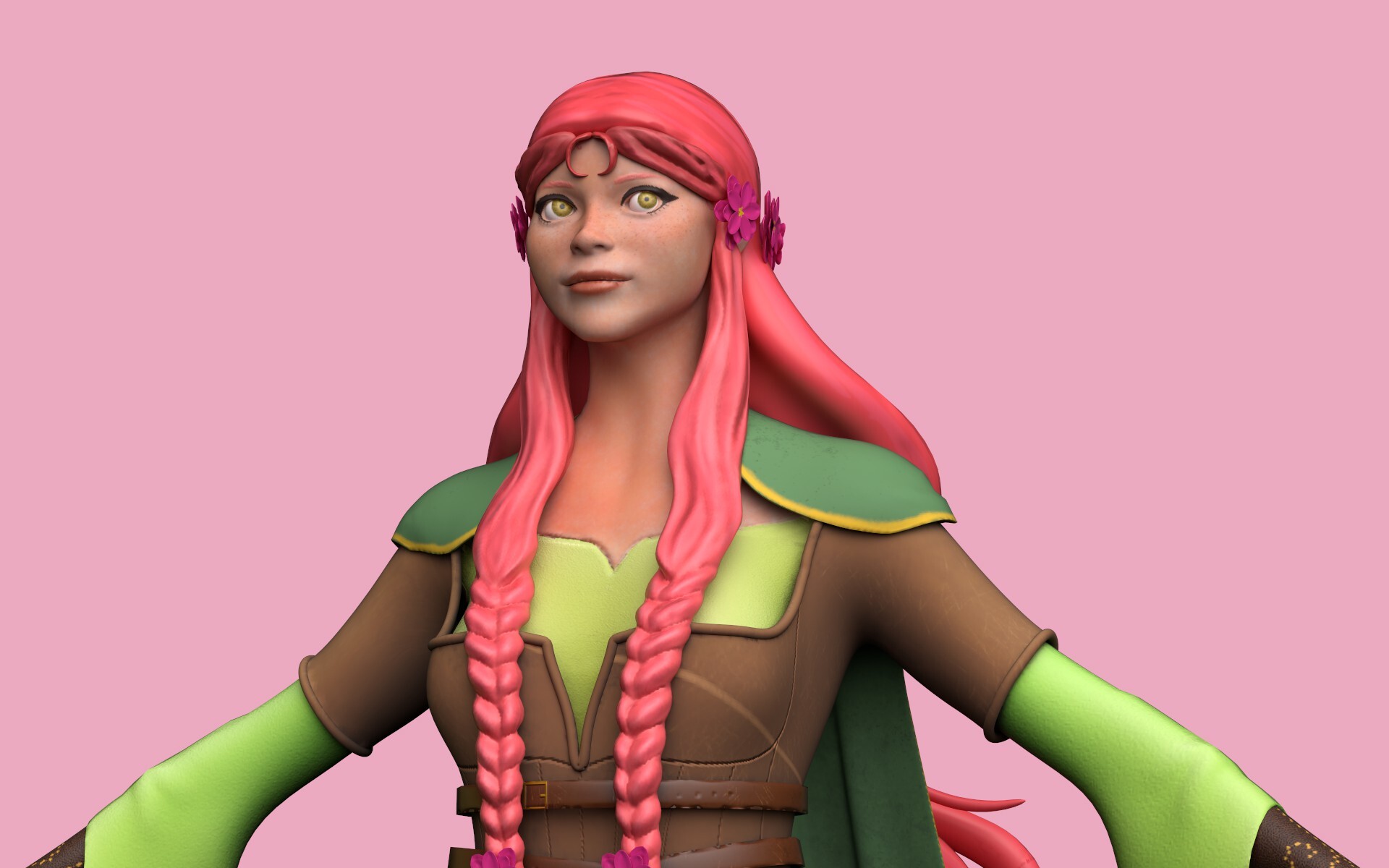 ArtStation - Hazel Character Model