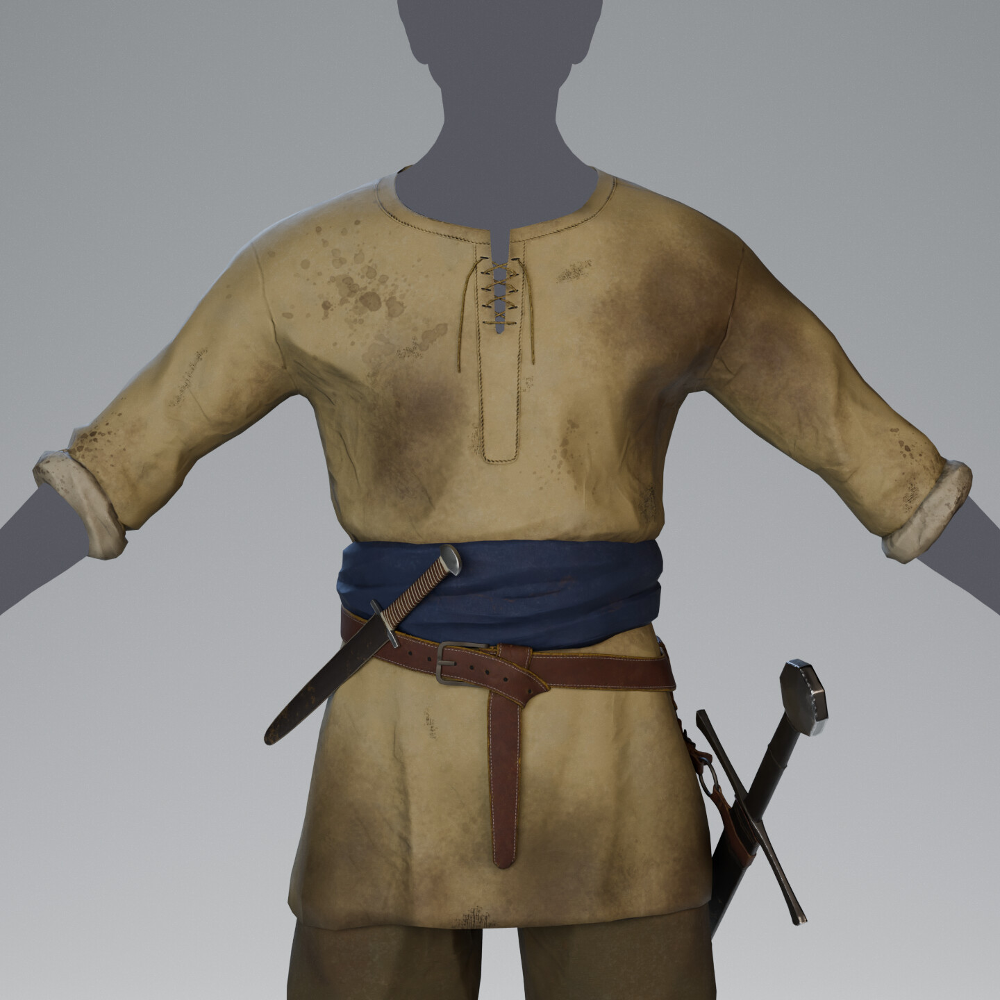 ArtStation - Clothing practice