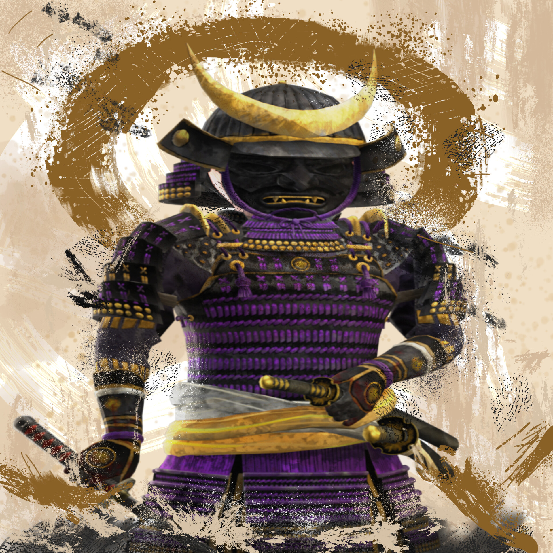 ArtStation - Character Modeling Samurai