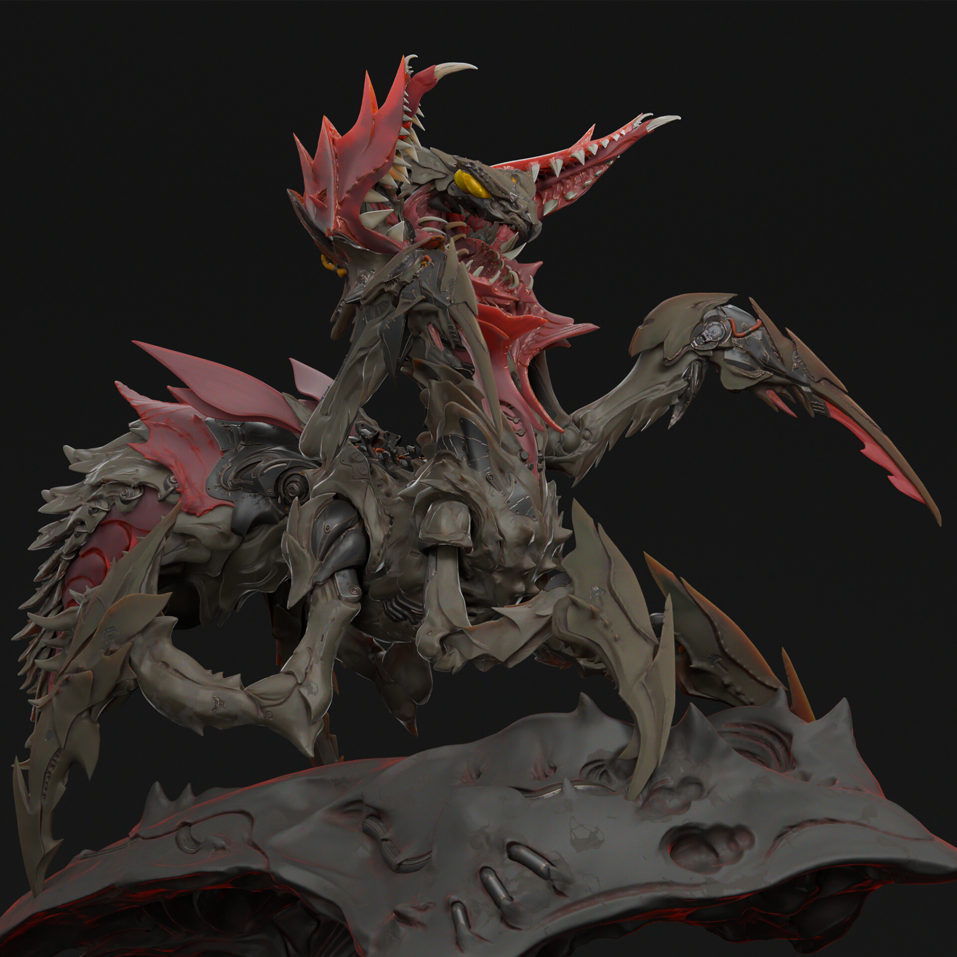 ArtStation - Blood sickle mantis