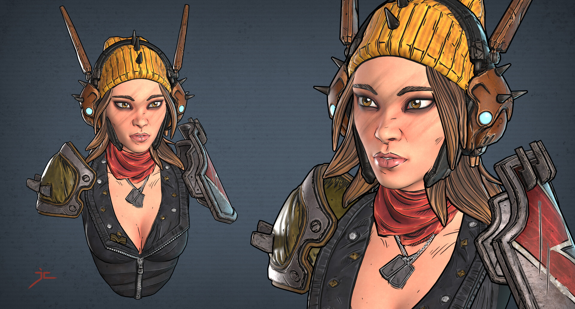 ArtStation - Moze - Borderlands 3 Fanart