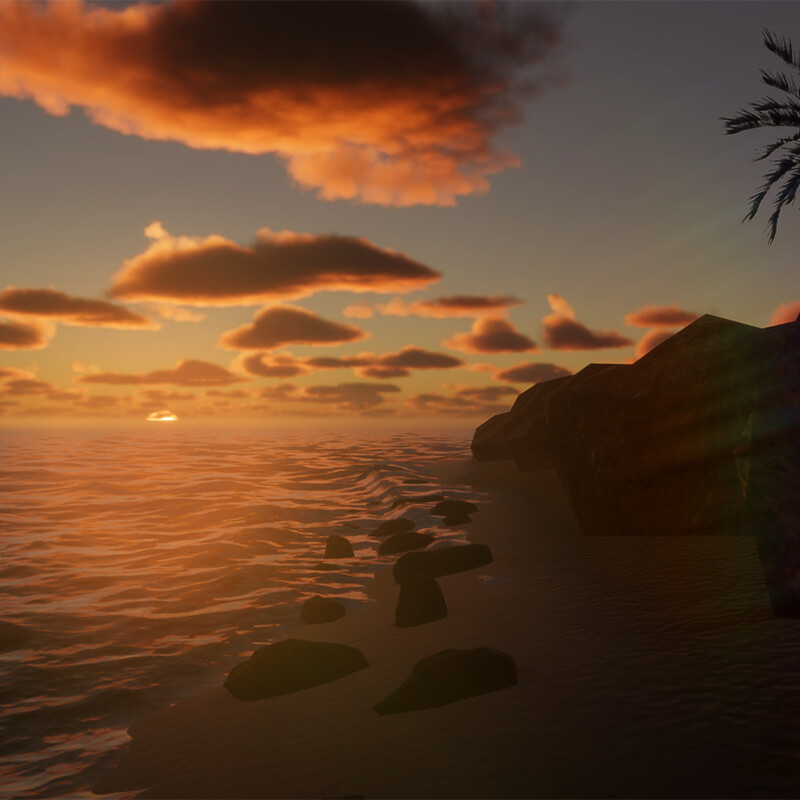 ArtStation - Unity 6 HDRP - Beach