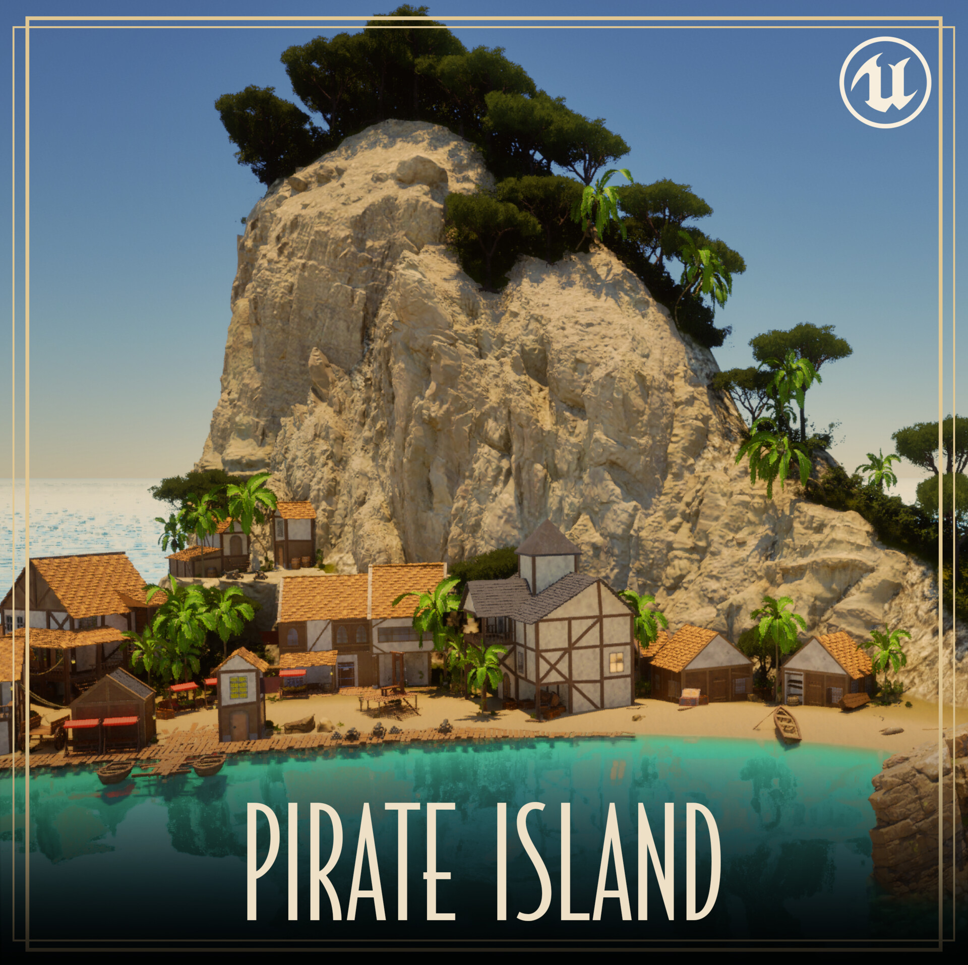 ArtStation - Pirate Island