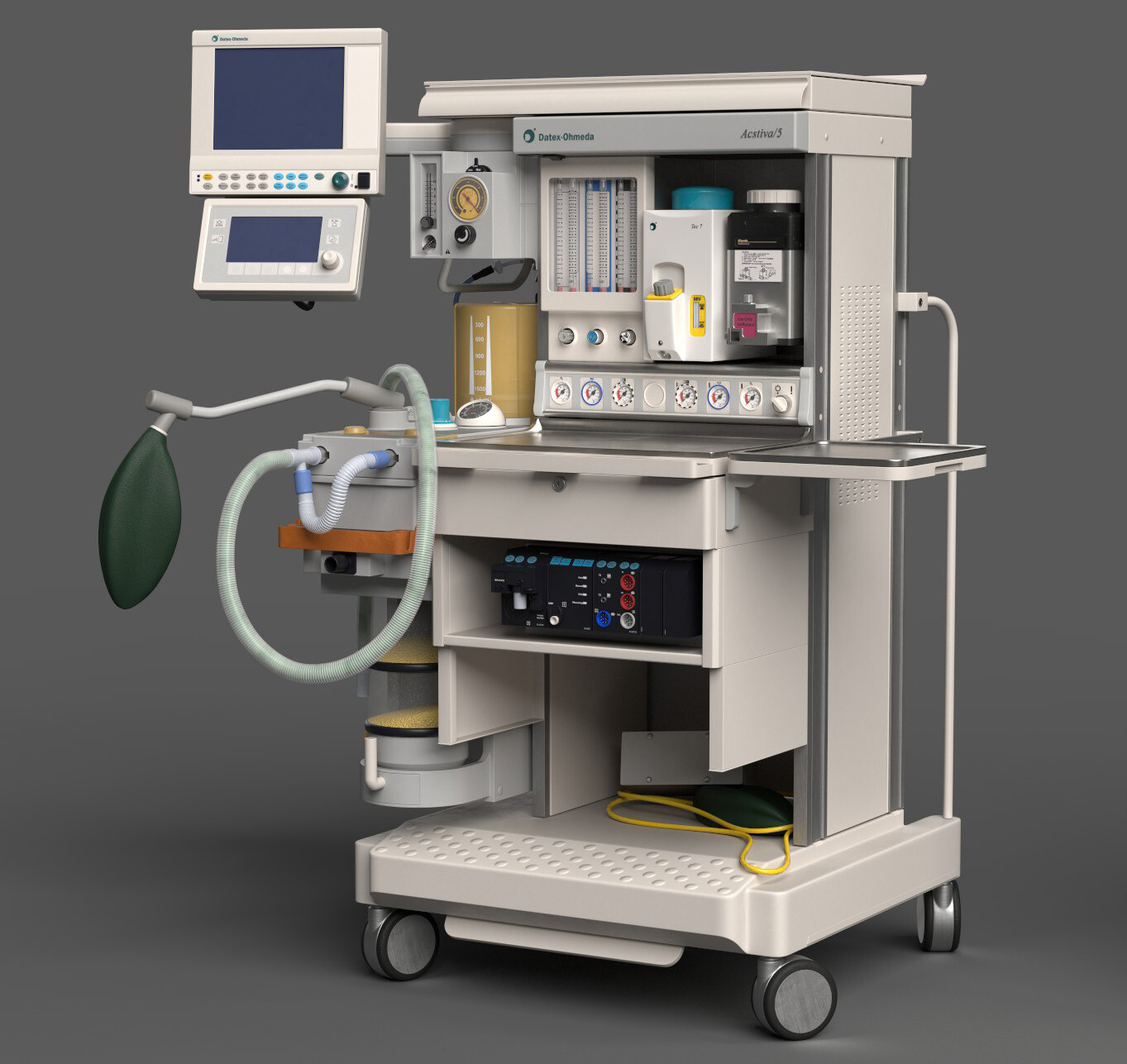 ArtStation - Anaesthetics Machine 3D Asset