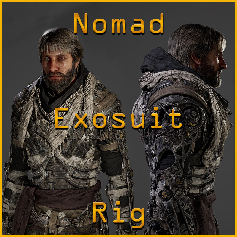 ArtStation - Nomad Exosuit Rig