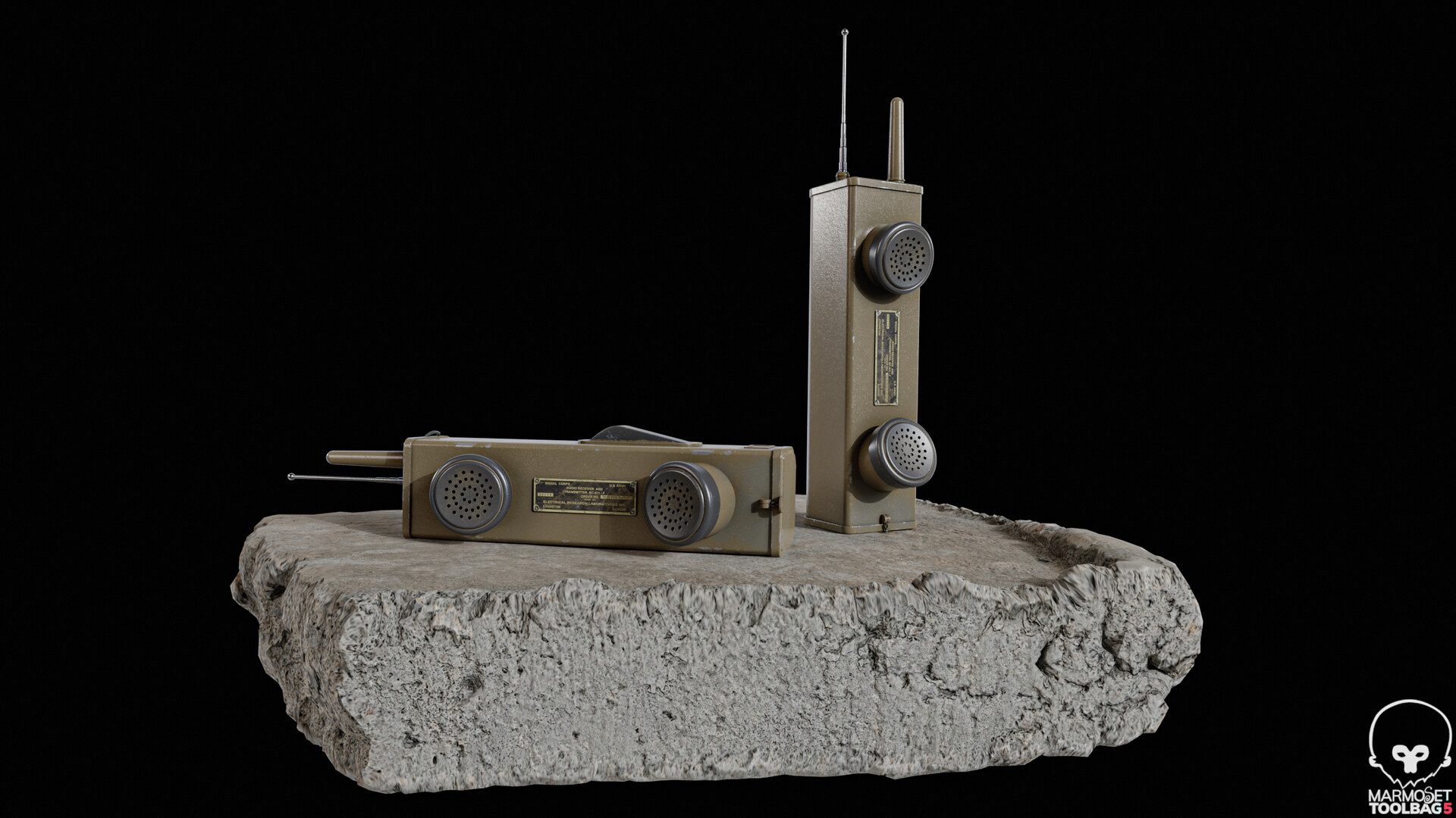 ArtStation - SIGNAL CORPS SCR-536