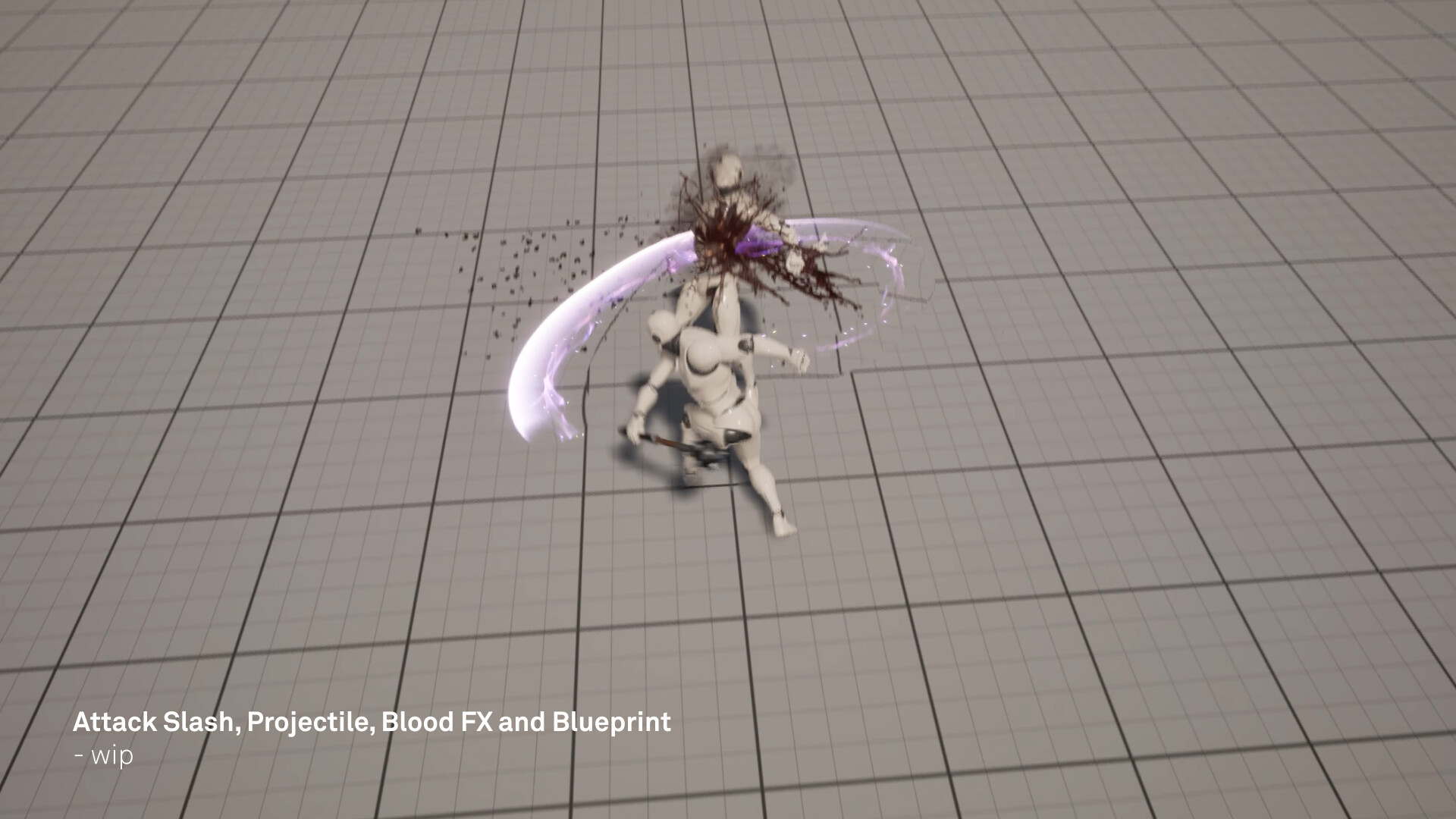 ArtStation - Attack Slash and Projectile - wip