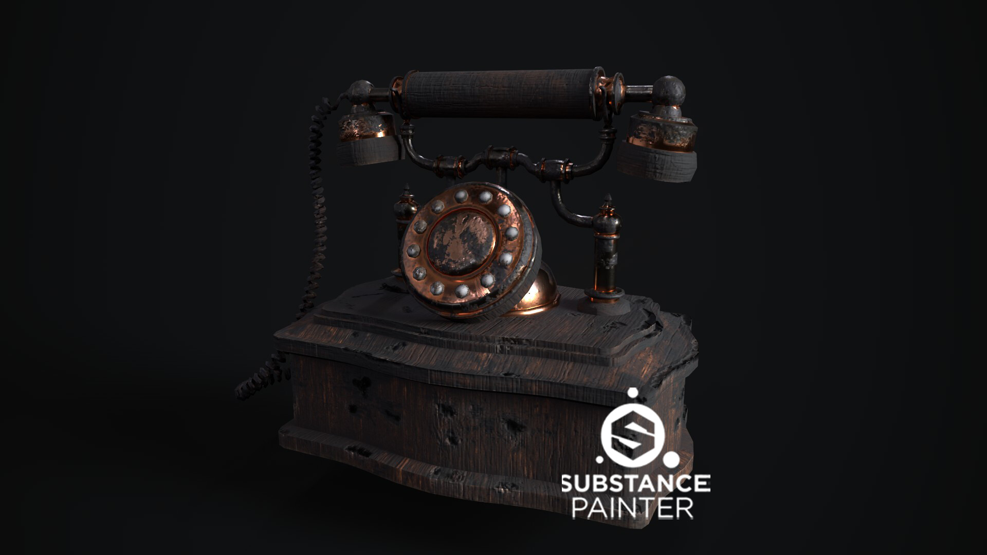 ArtStation - Old phone