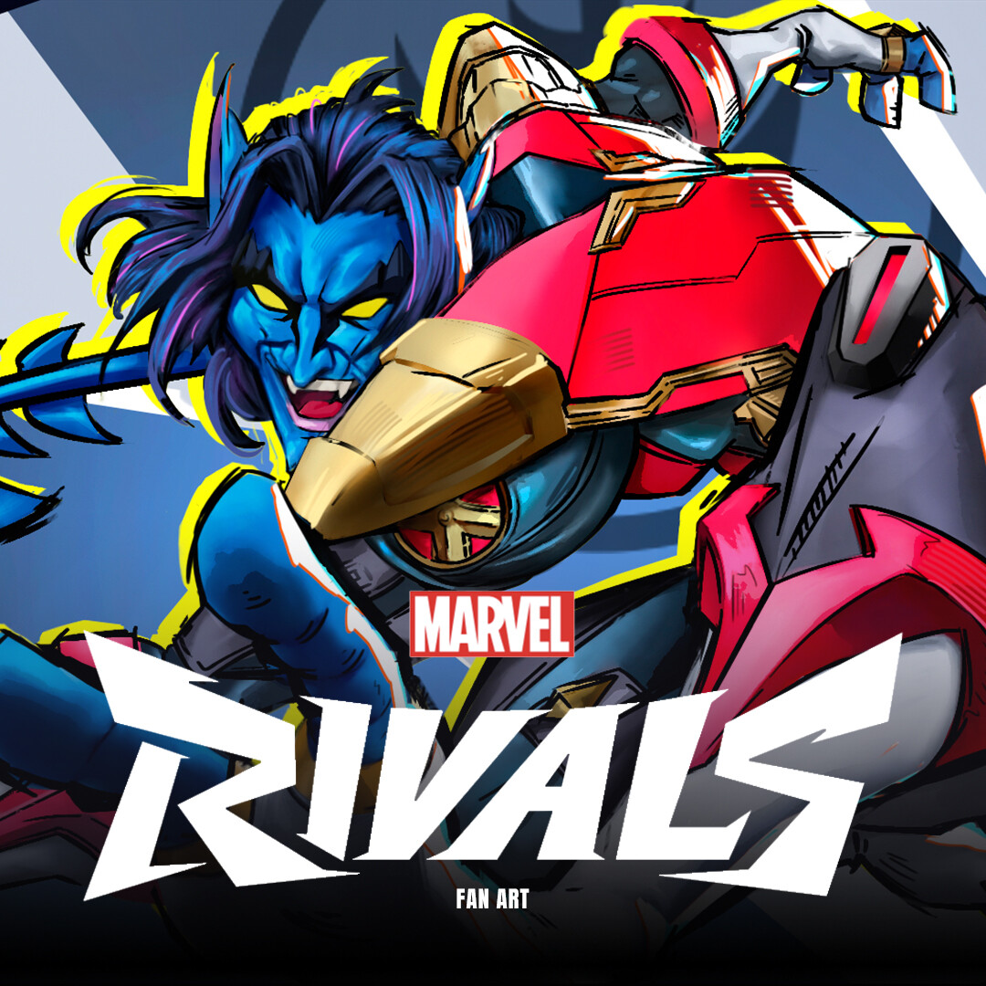 ArtStation - Marvel Rivals Nightcrawler Project