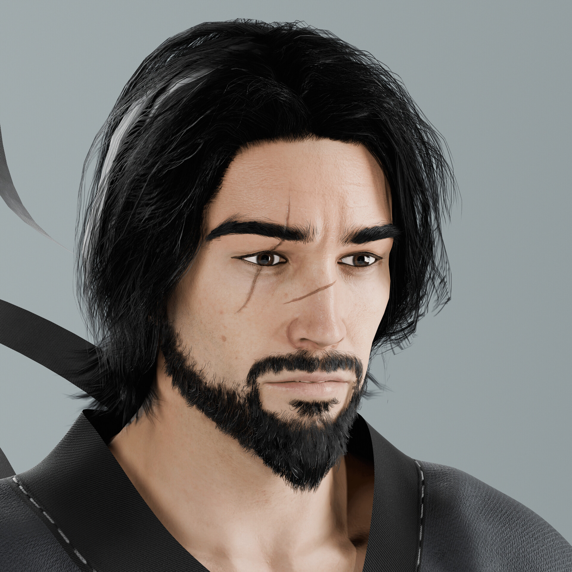 ArtStation - Samurai AAA Character [commissioned]