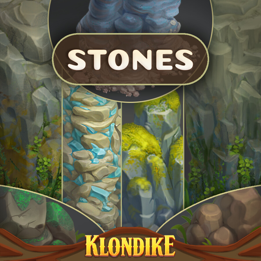 ArtStation - Stones. Klondike Adventures