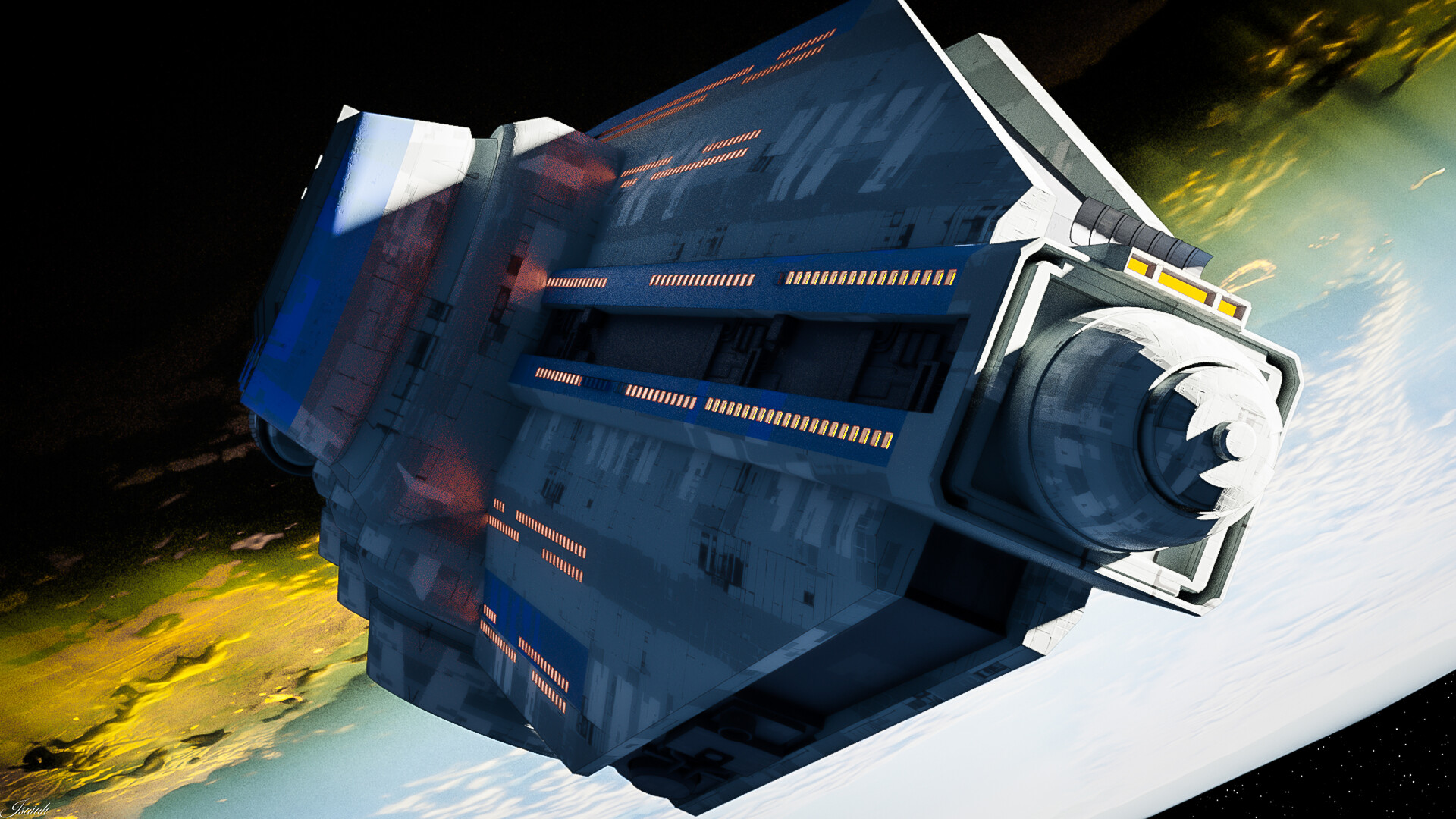ArtStation - Corellian Streamliner Animation