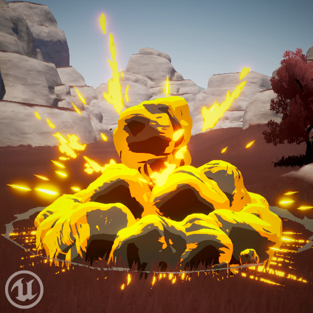 ArtStation - Stylized Explosion VFX