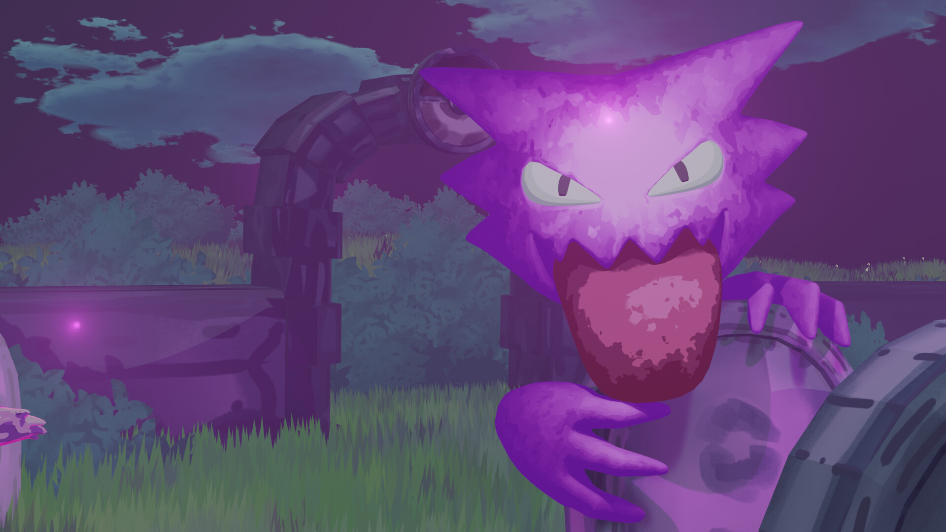 ArtStation - Pokemon cemetery project (2023)