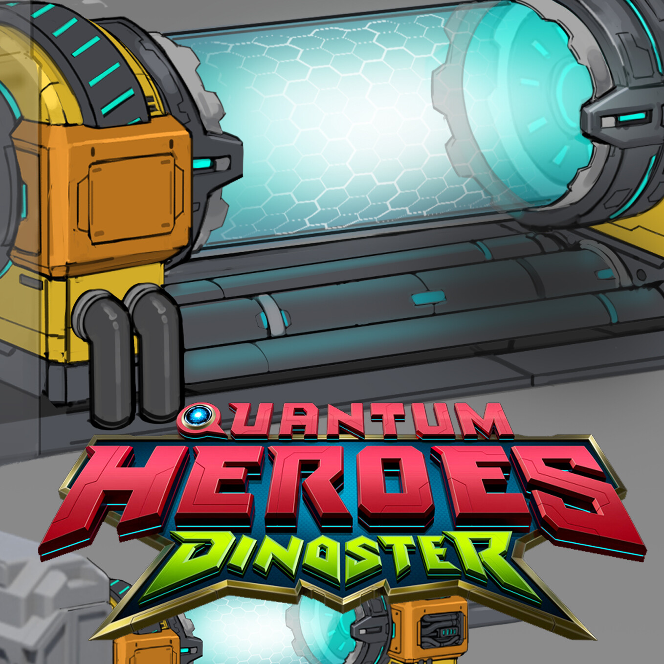 ArtStation - Quantum Heroes Dinoster - props