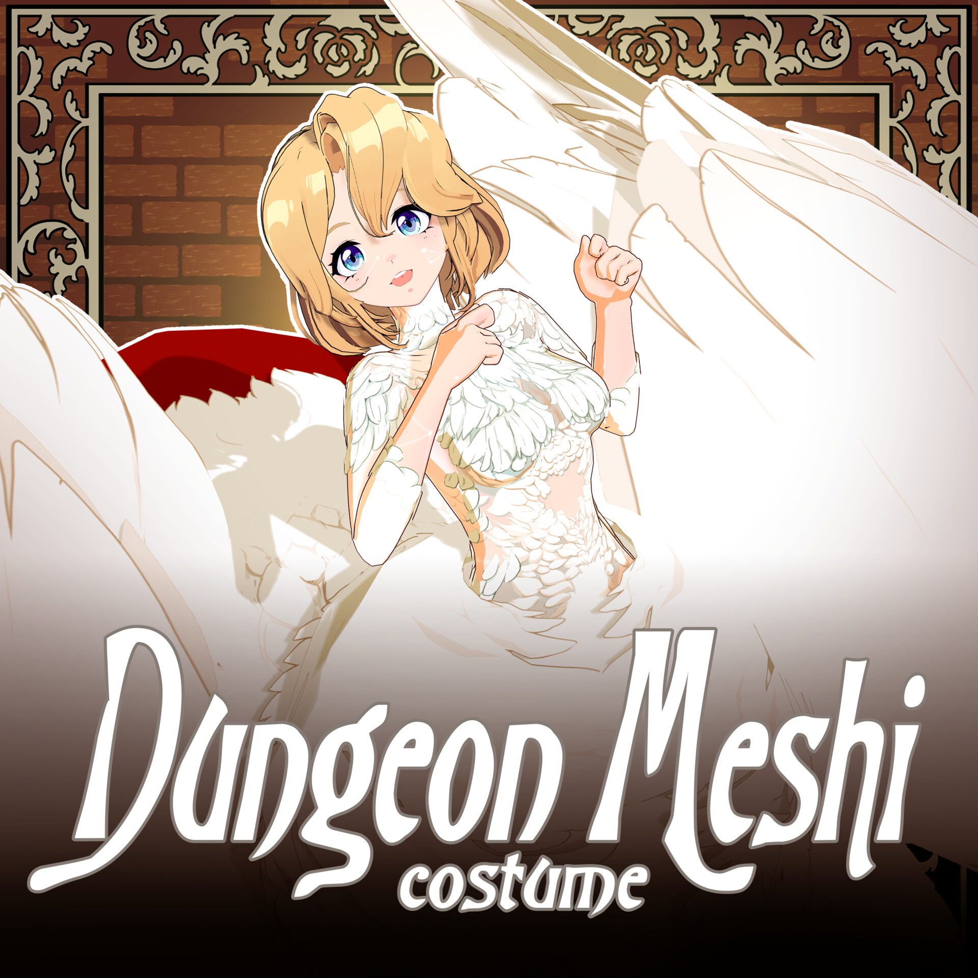 ArtStation - Dungeon Meshi Halloween Virtual Streamer Costume