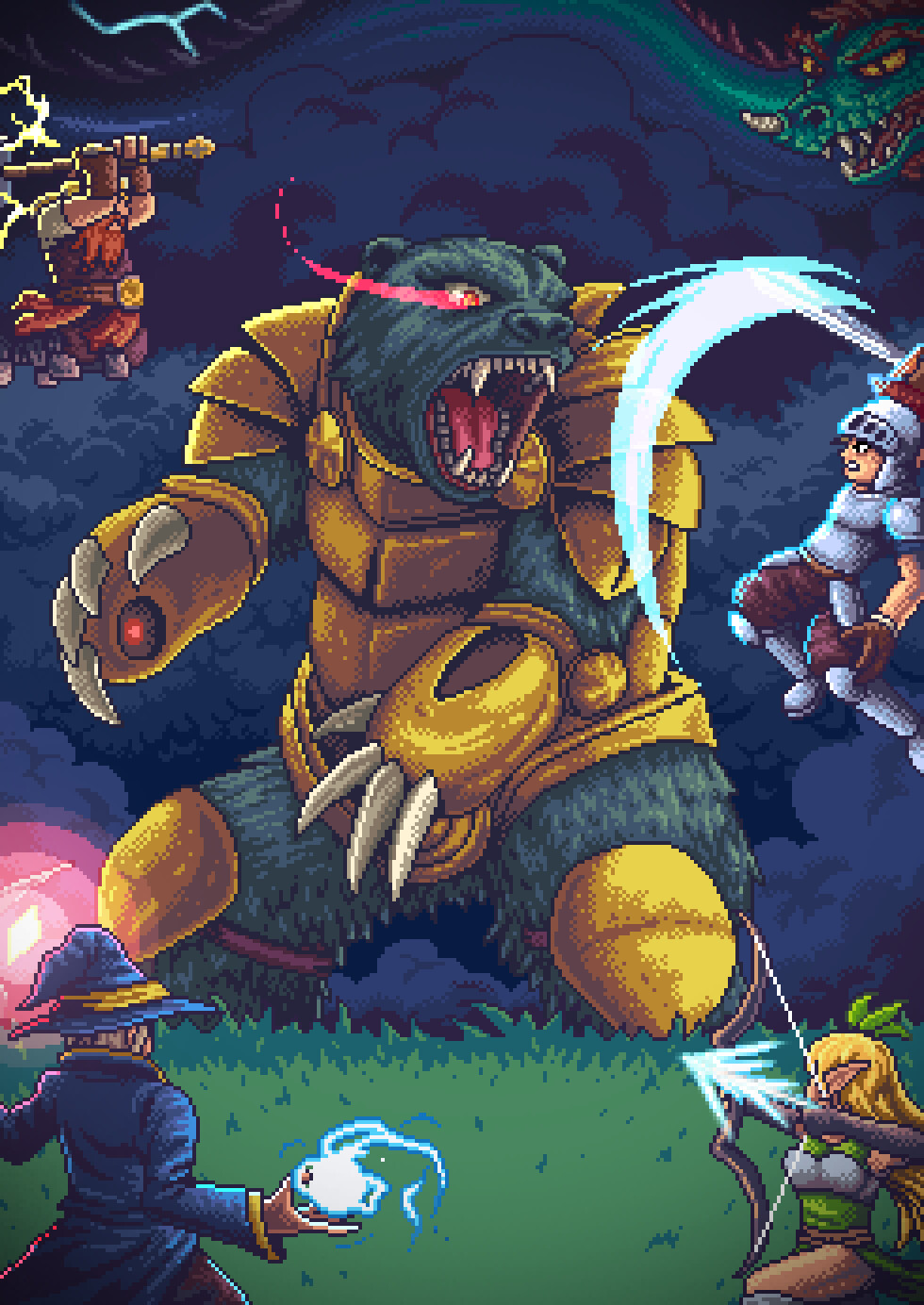 ArtStation - Bear Showdown