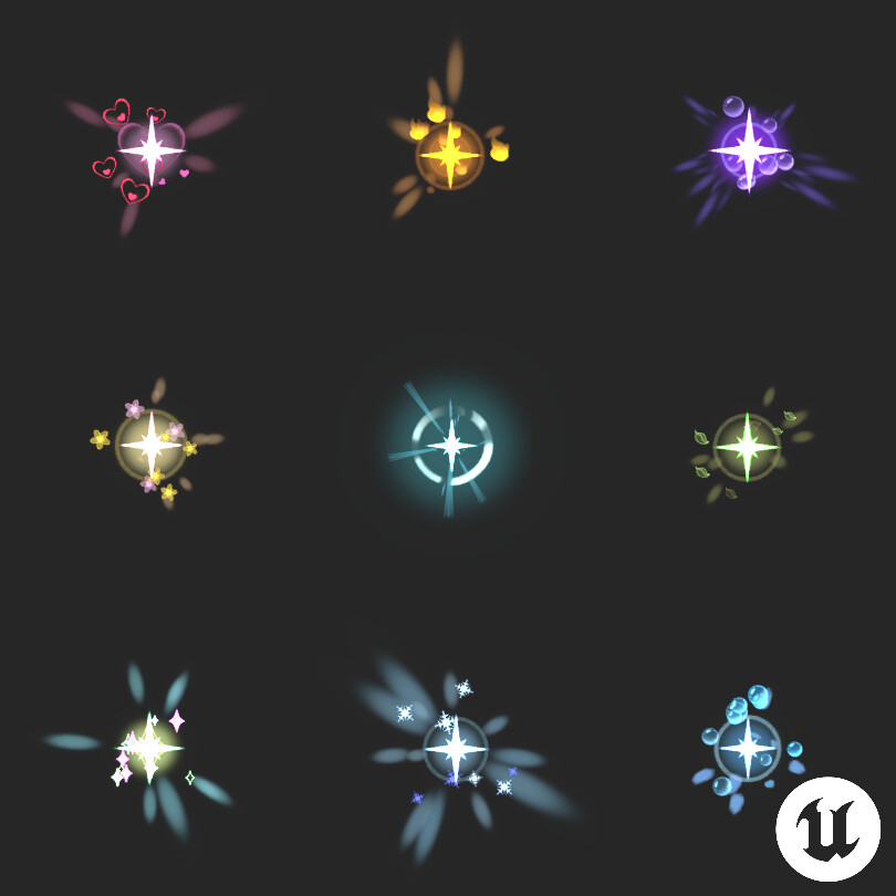 ArtStation - Hit Impact VFX Variations