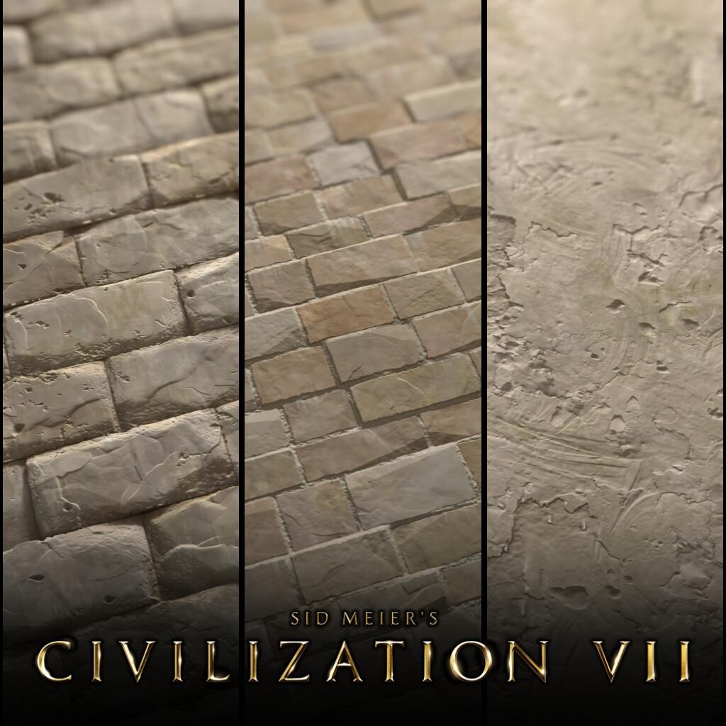 ArtStation - Civilization 7 Wall Materials